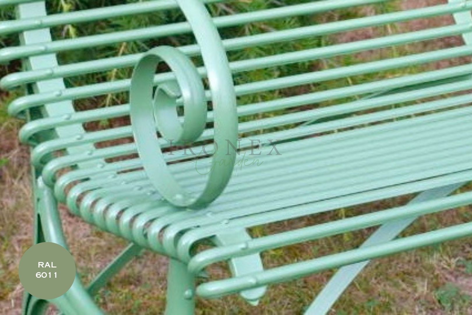 Arras Curved Bench – Ironex Garden