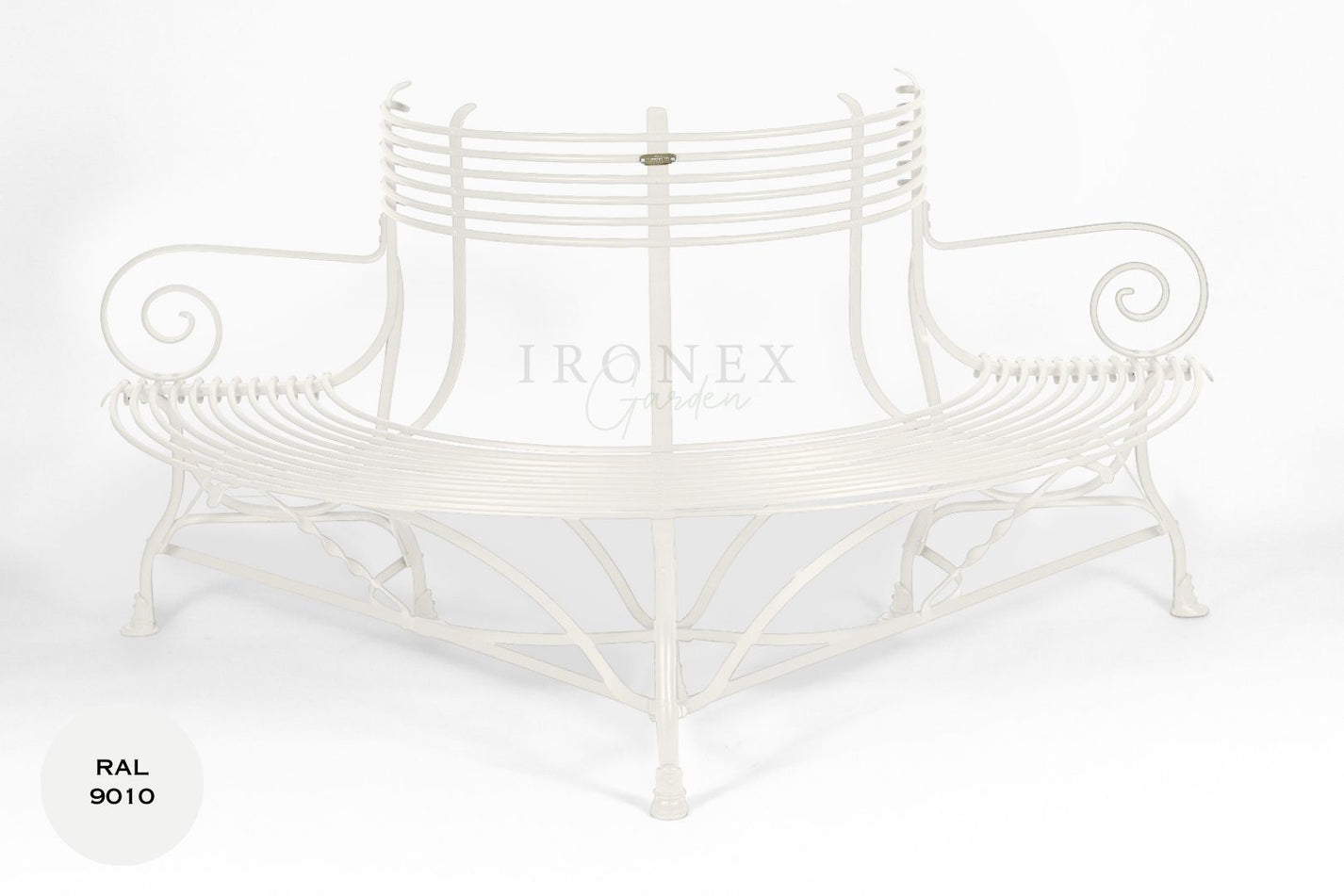 Arras Tree Bench – Ironex Garden