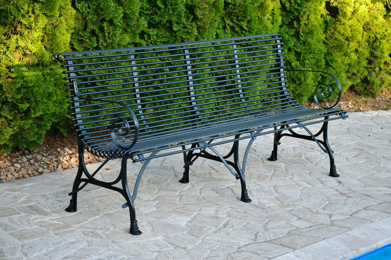 Arras 4-Seater Bench – Ironex Garden