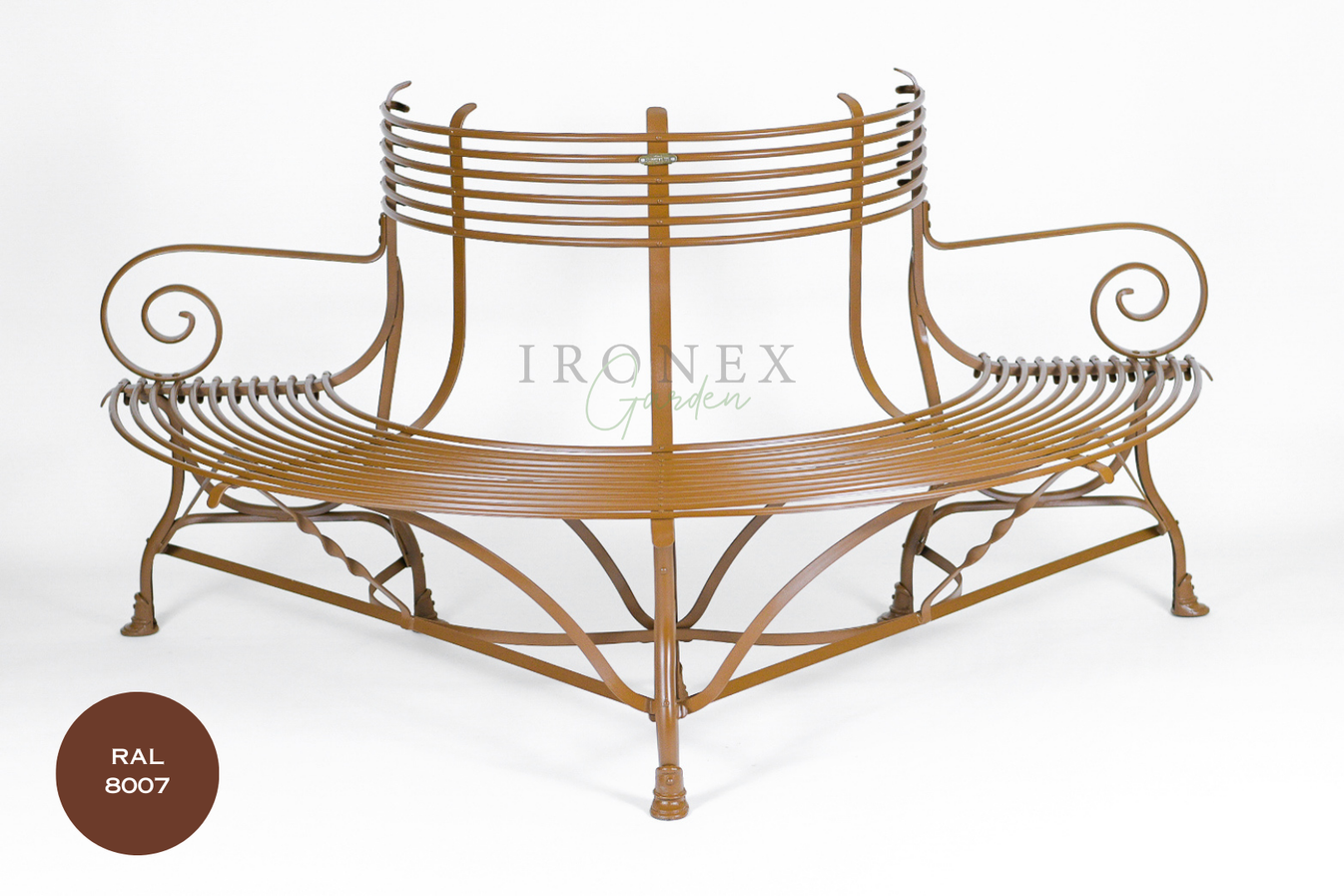 Arras Tree Bench – Ironex Garden